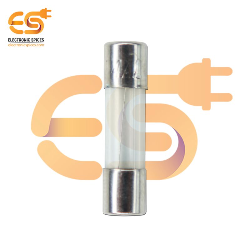 4A 250V 5mm x 20mm Fast Acting Glass Tube Fuse - Pack of 20 | Electronic Spices