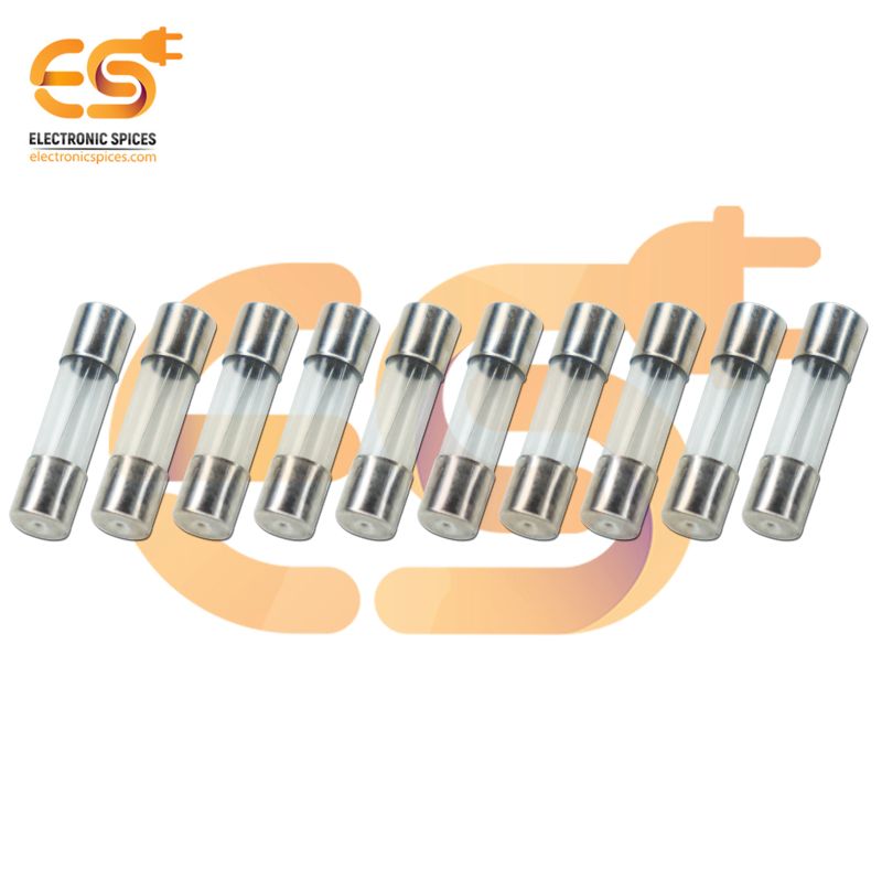 4A 250V 5mm x 20mm Fast Acting Glass Tube Fuse - Pack of 20 ...
