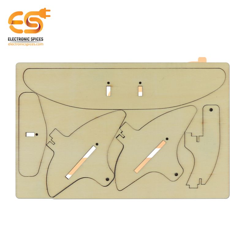 DIY Wooden Assembly Plane Learning Toy Kit | Electronic Spices