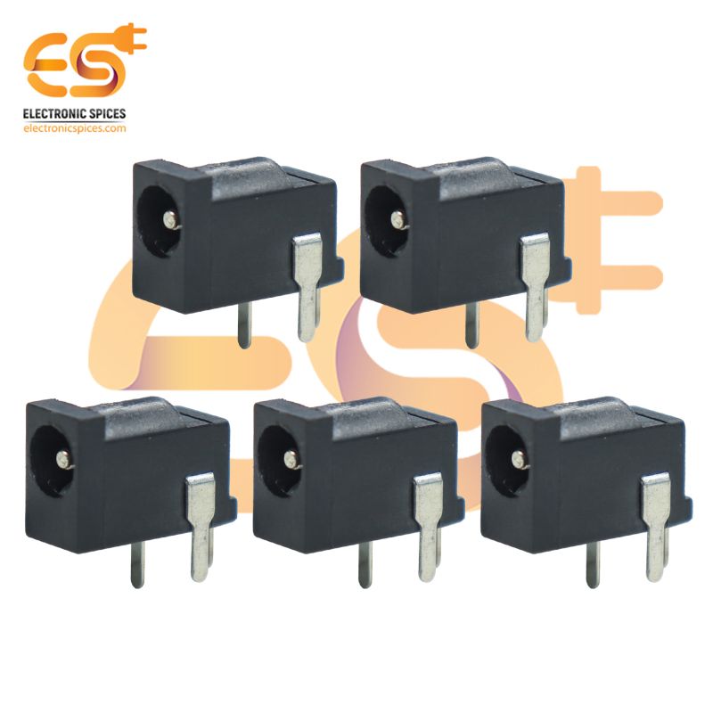 3.5mm Dc Power jack 3 Pin Power SMD Thick Film Chip Resistor - Pack of ...