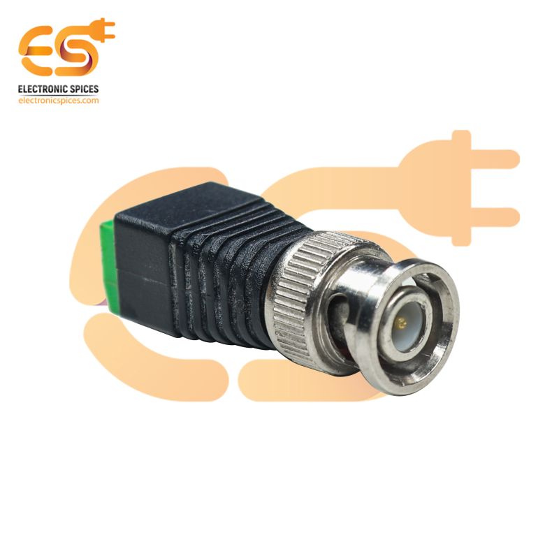 BNC Pin Male Connector for CCTV Camera and DVR buy online at Low Price ...