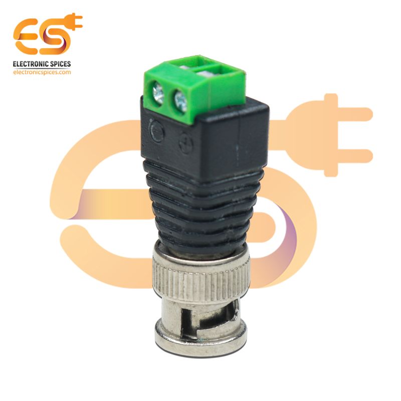BNC Pin Male Connector for CCTV Camera and DVR buy online at Low Price ...
