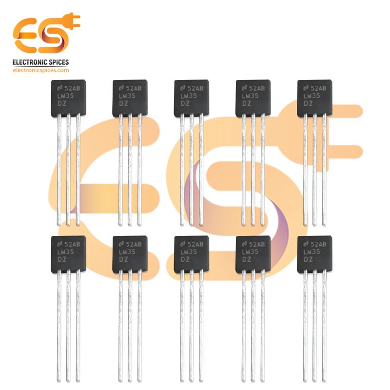 Buy LM35 To - 92- 3 Pin Temperature Sensor | Electronicspices