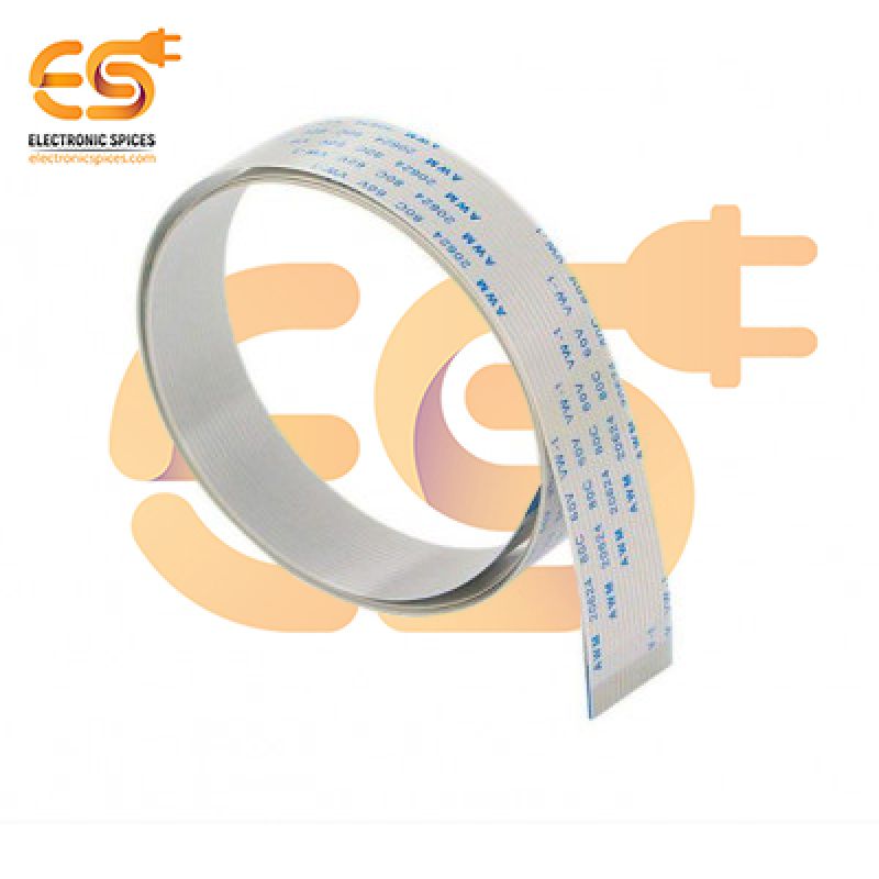 Buy 10cm 15-Pin FFC Ribbon Flexible Flat Cable 1mm Pitch for Raspberry ...