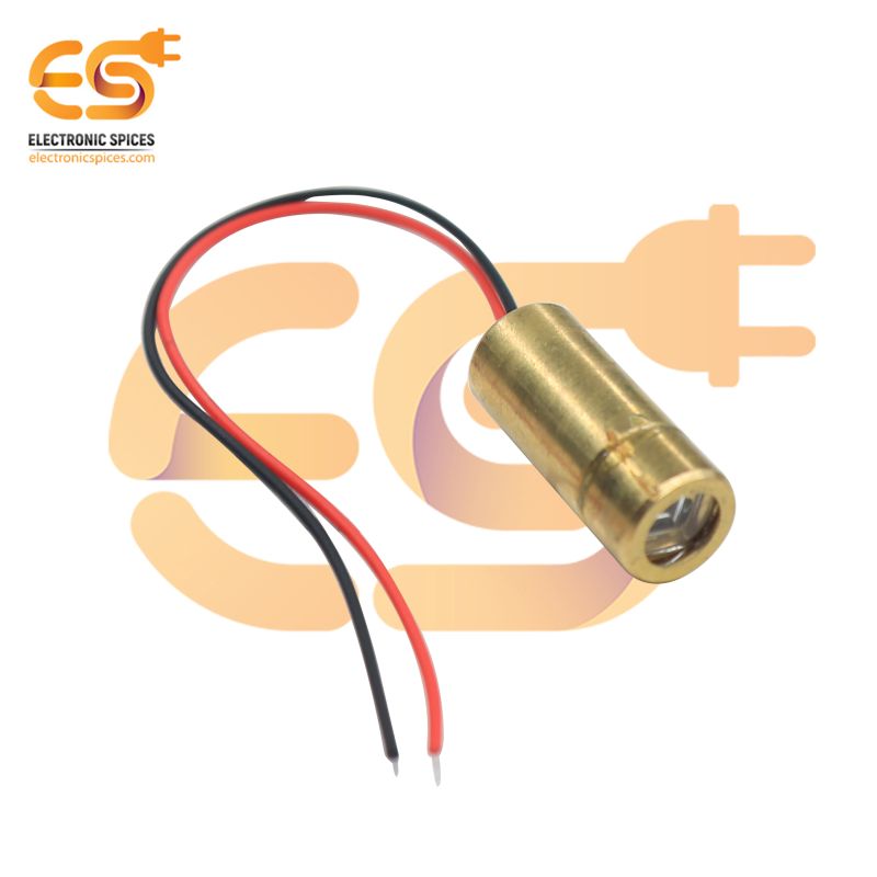 Buy 9mm Cross-Type Laser Diode 3.3V 650nm - Buy Online at Electronic Spices