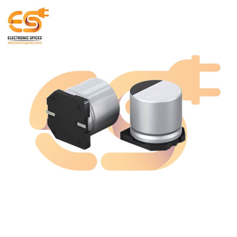 Buy 10uF 35V SMD Electrolytic Capacitor – Pack of 5 | High-Quality ...