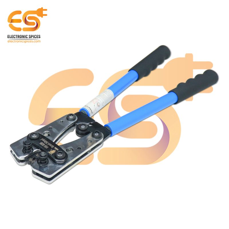 Buy 6-50mm² Rotating Dies Hex Crimping Tool for Aluminum & Copper Cable ...