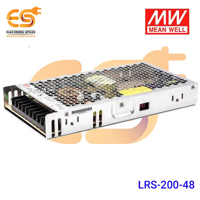 LRS-200-48 Mean Well 48V 4.4A 211.2W Metal Power Supply SMPS