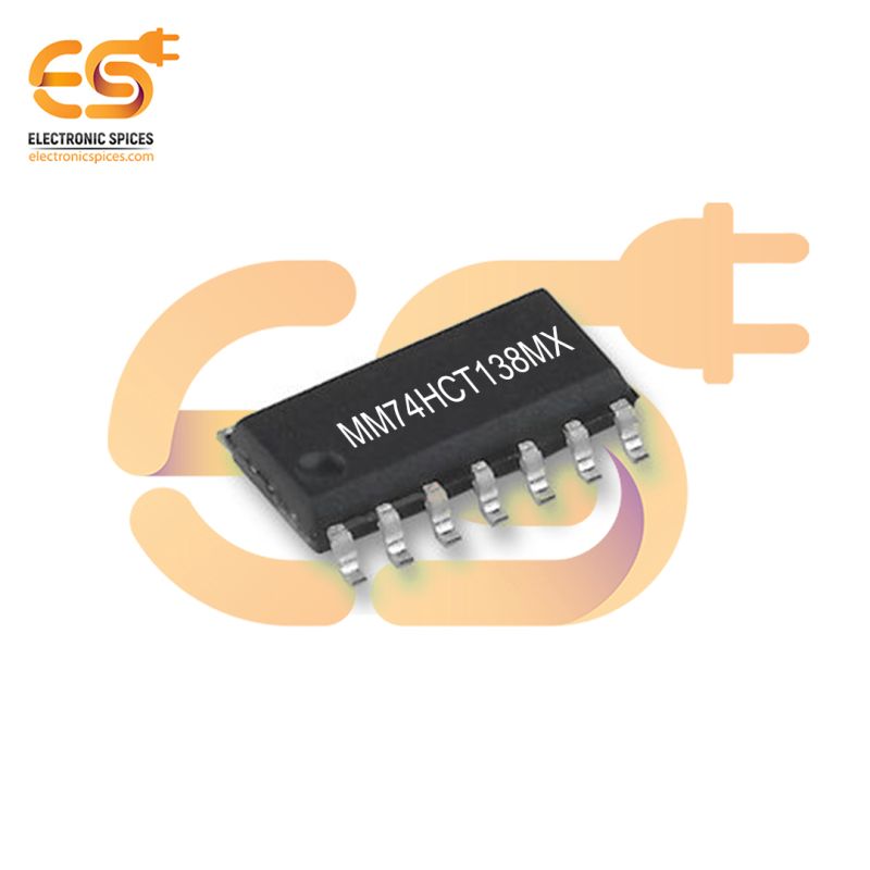 MM74HCT138MX Logic IC Decoder/Demultiplexer 1 x 3:8 TSSOP-16