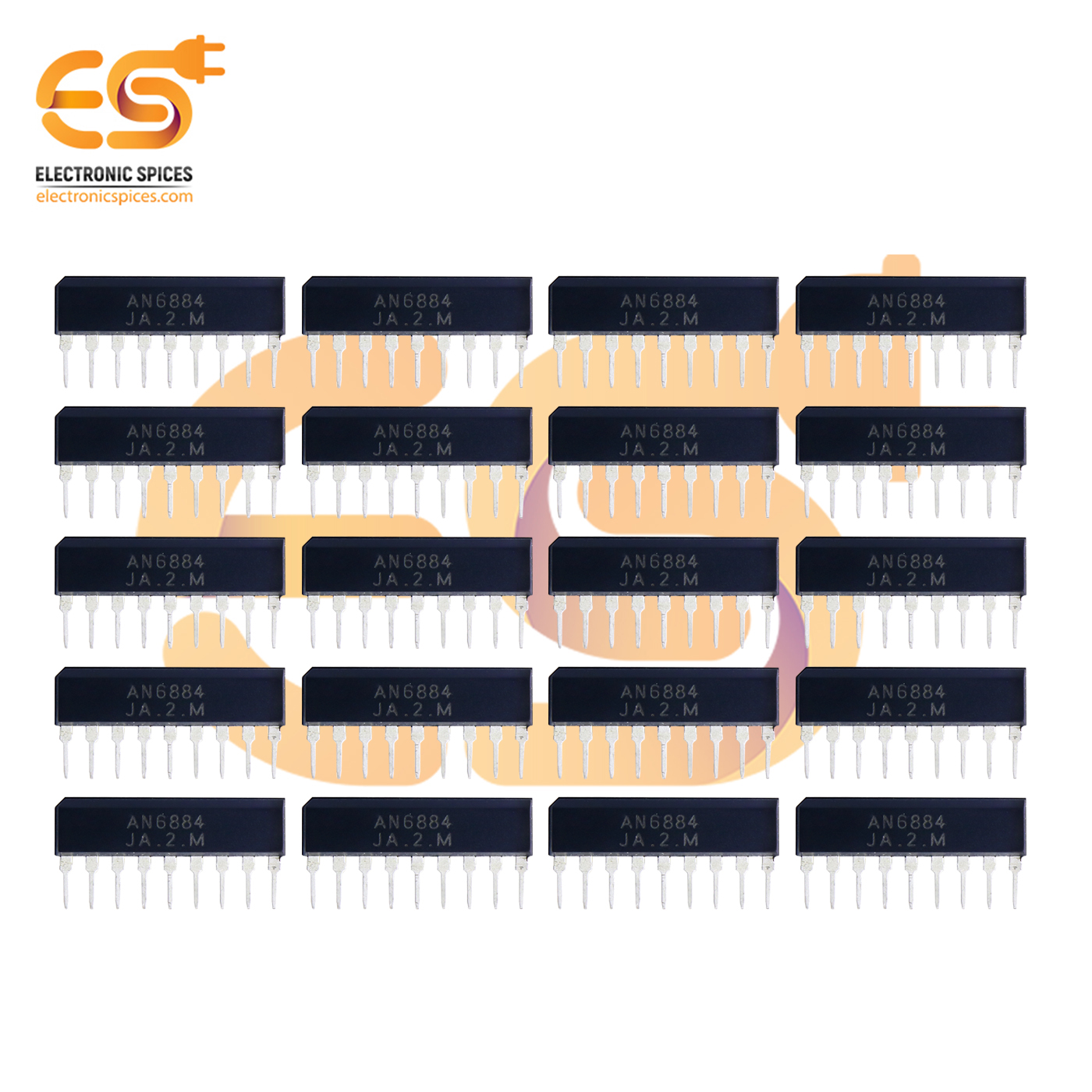 Buy AN6884 Logarithmic 5 dot LED driver SIP 9 pins IC pack of 50pcs