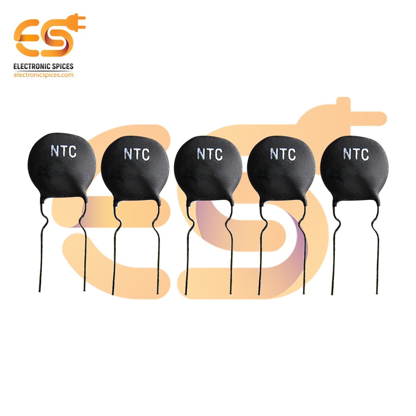 Buy NTC 10K metal oxide thermistor sensor pack of 5pcs
