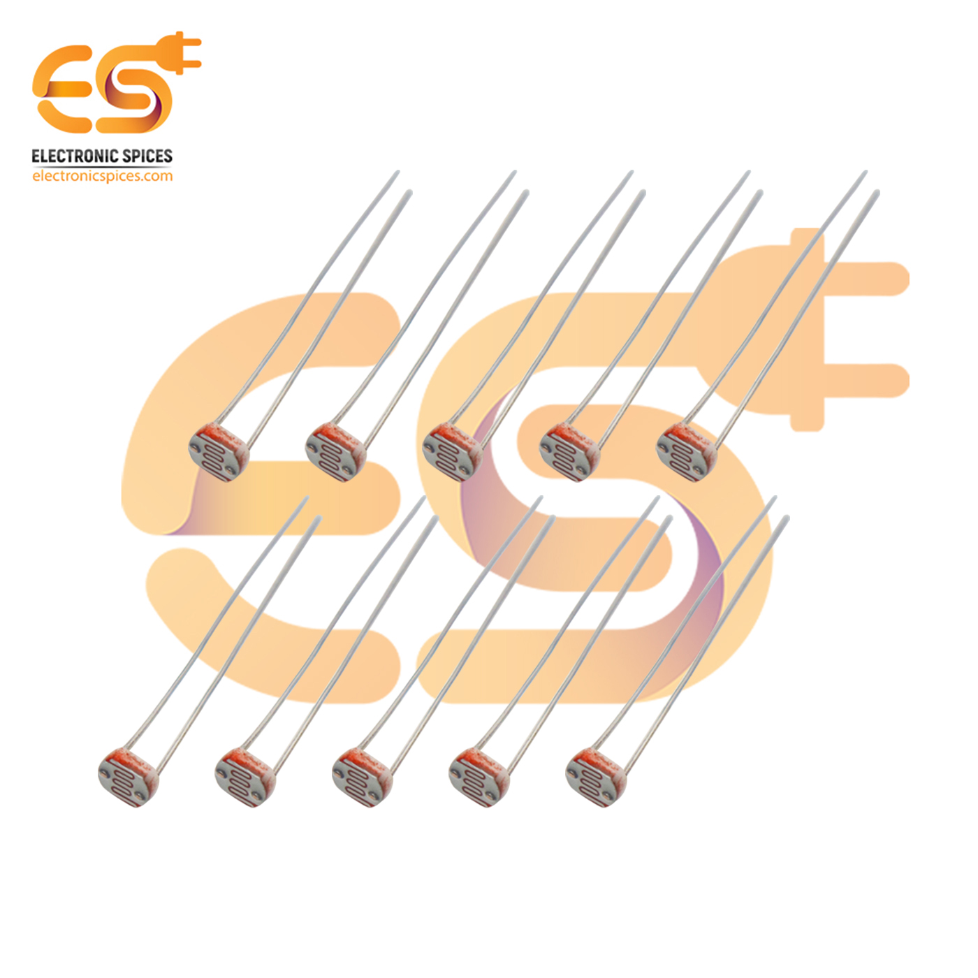 Buy Light dependent resistor sensors 5 mm (LDR) GL5528