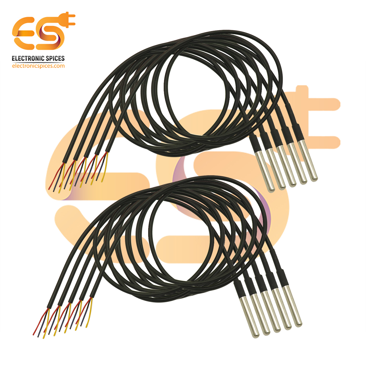 Buy NTC 10K wire thermistor sensors DS18B20 pack of 10pcs