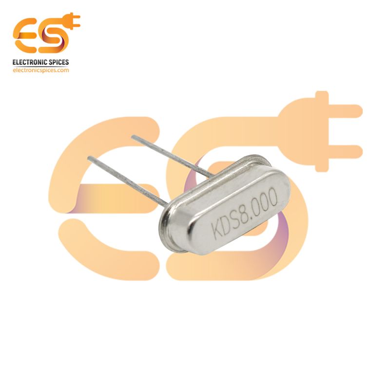 Buy 8MHz Electronic quartz crystal oscillators KDS8.000 through hole 2 ...