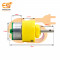 Buy 12V 100 rpm heavy duty geared DC motor (YELLOW)