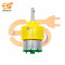 Buy 12V 100 rpm heavy duty geared DC motor (YELLOW)