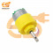 Buy 12V 100 rpm heavy duty geared DC motor (YELLOW)