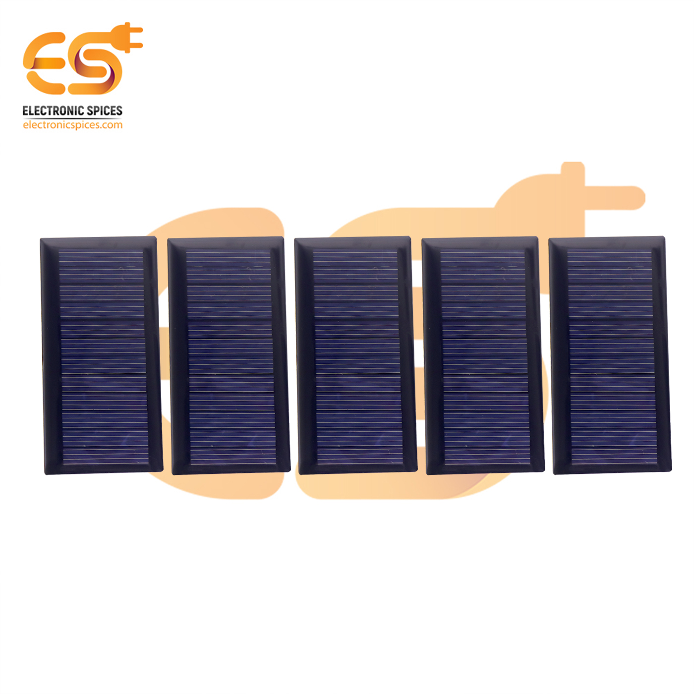 Buy 6V 60mAh rectangle shape polycrystalline mini solar panels
