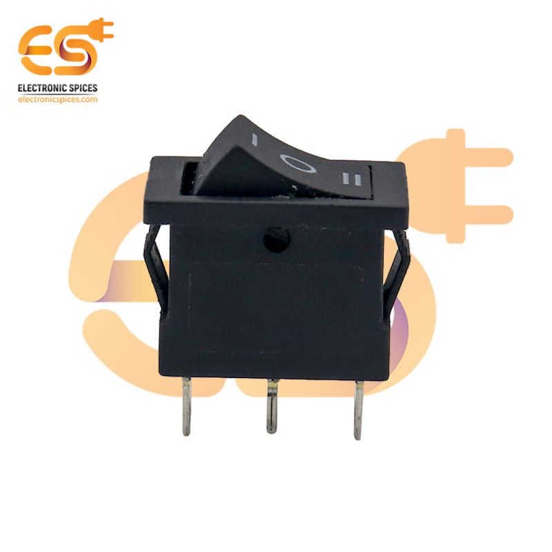 Buy KCD1 6A 250V black color 6 pin DPCO small plastic rocker switch ...