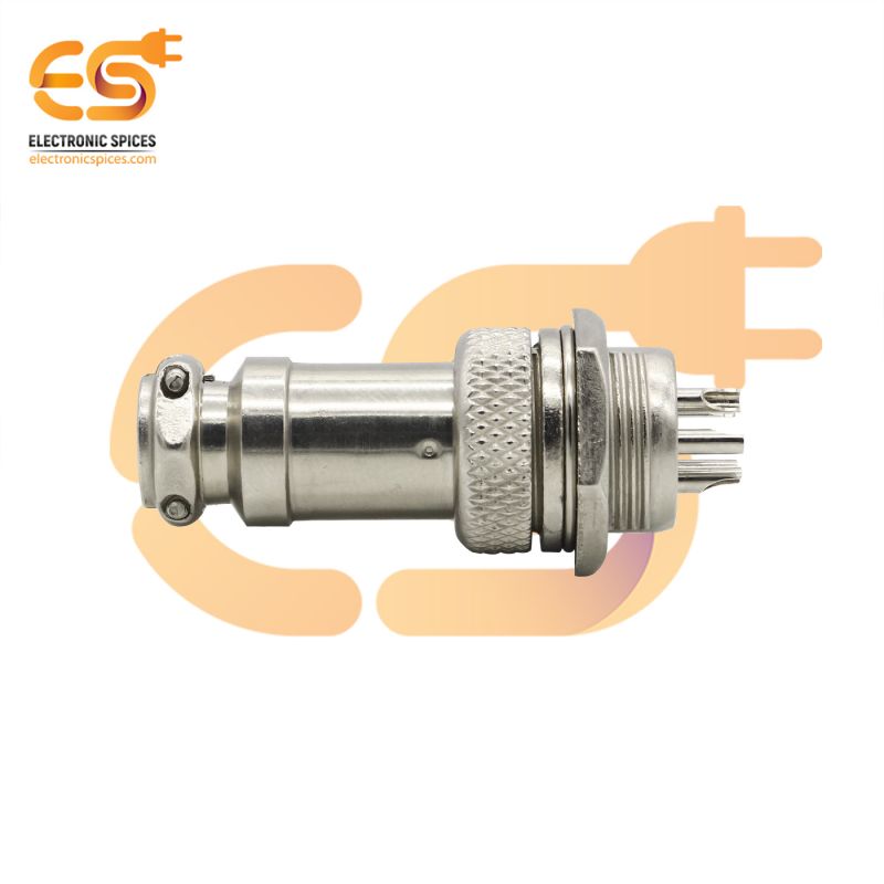 Buy GX16 5 pin 5A Male and Female aviation connectors pair of 5