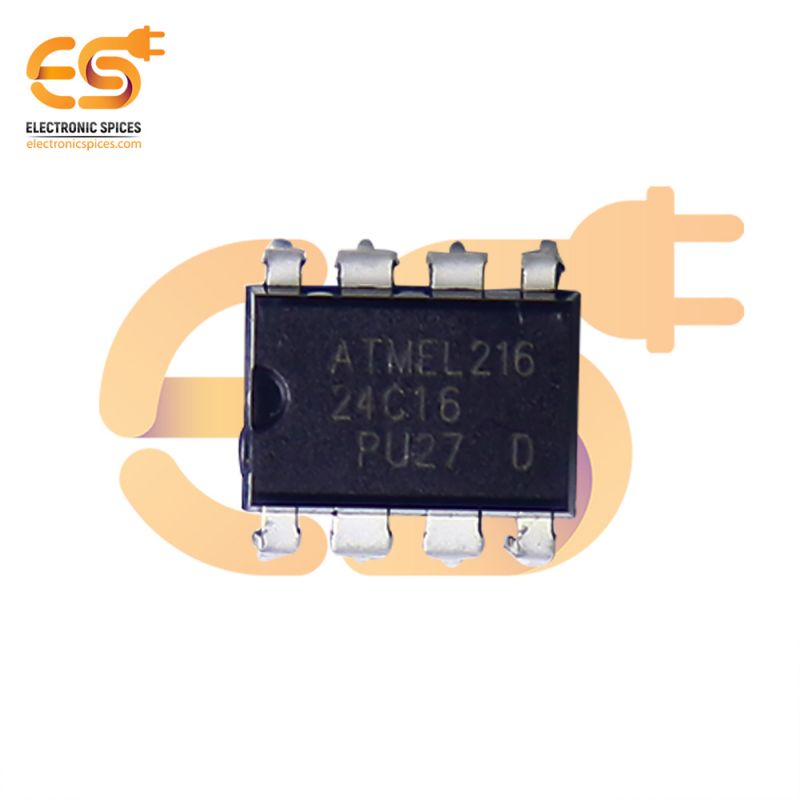 Buy 24C16 16K Bit 2 wire bus interface DIP 8 pin IC pack of 2pcs