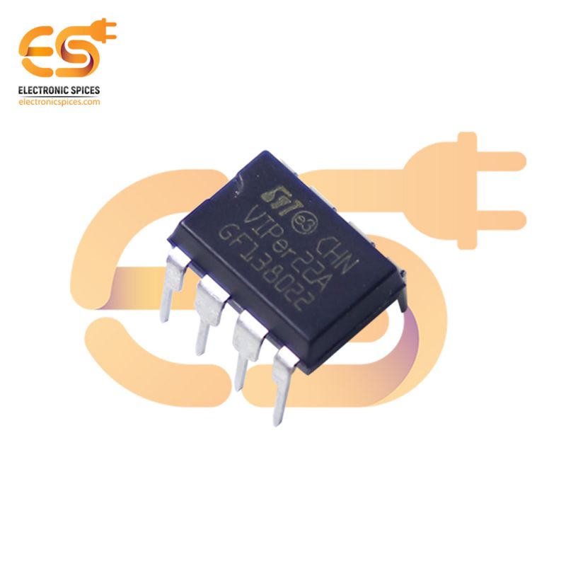 Buy Viper22A SMPS power supply controller DIP 8 pin IC pack of 2pcs