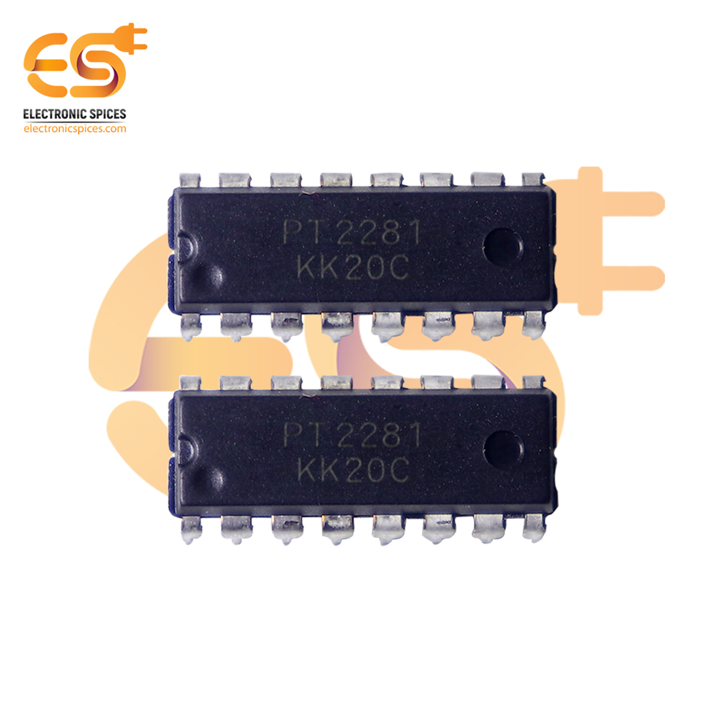 Buy 2281 Dual channel monolithic DIP 16 pin IC pack of 2pcs