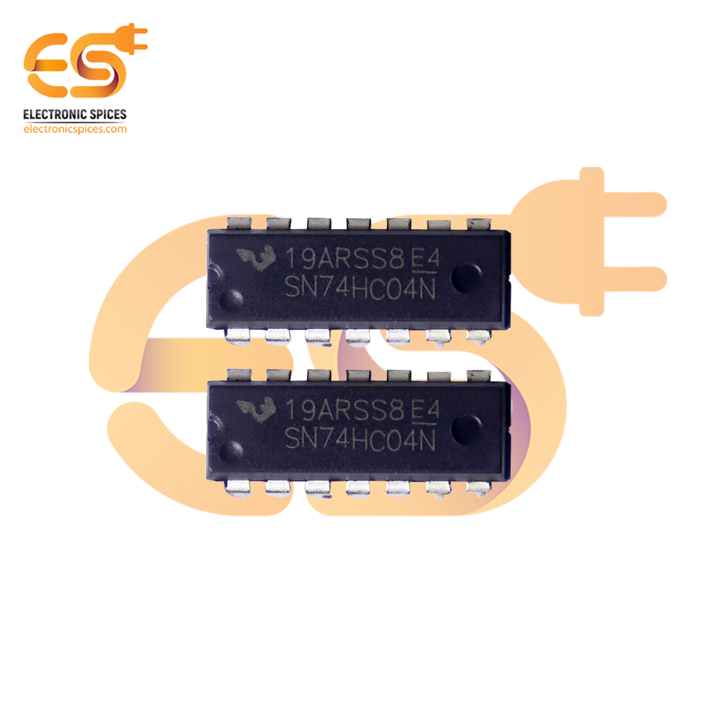 Buy SN74HC04N Hex inverters low power DIP 14 pin IC pack of 2pcs