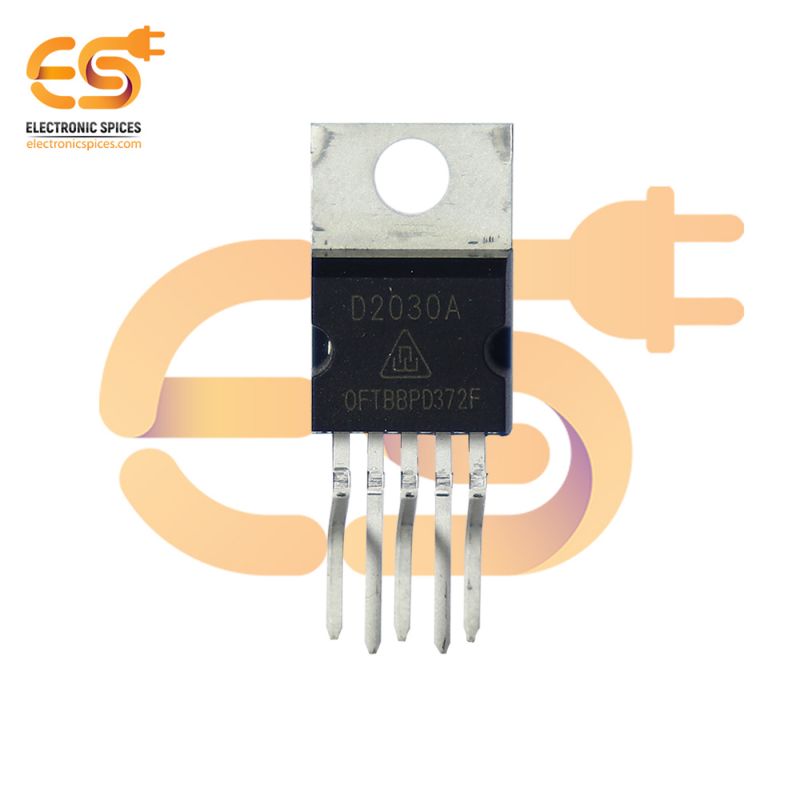 Buy D2030A Audio power amplifier 5 pins IC pack of 10pcs