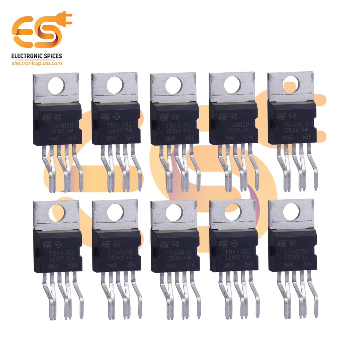 Buy TDA2050 32 watt Audio power amplifier 5 pins IC pack of 10pcs