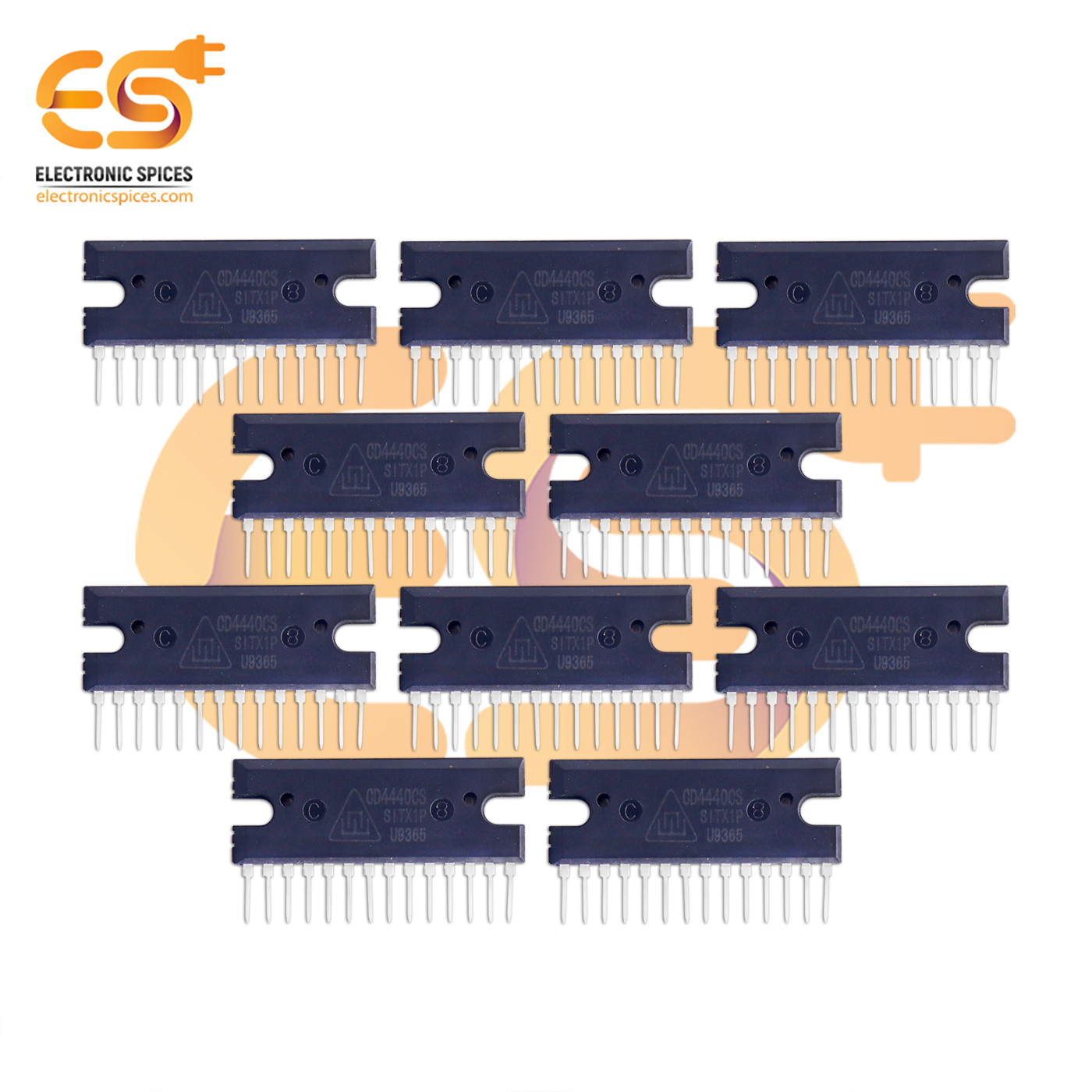 Buy CD4440 40 watt Dual channel audio amplifier SIP 14 pins IC pack of ...