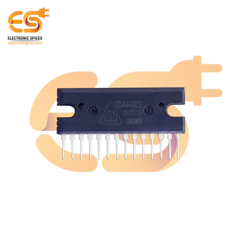 Buy CD4440 40 watt Dual channel audio amplifier SIP 14 pins IC pack of ...