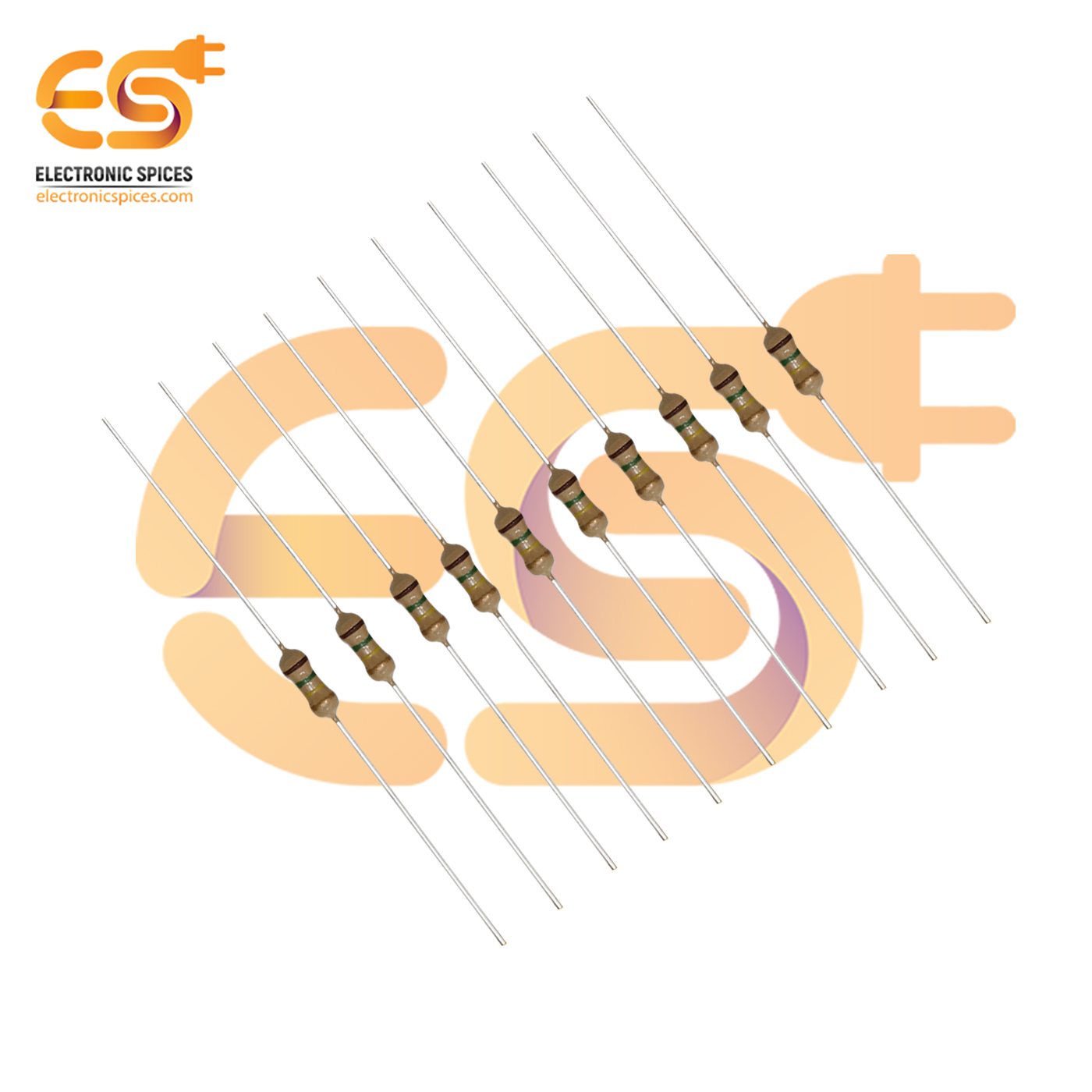 Buy 150k ohm ( Ω ) 1/4 watt carbon film resistor pack of 50 pcs