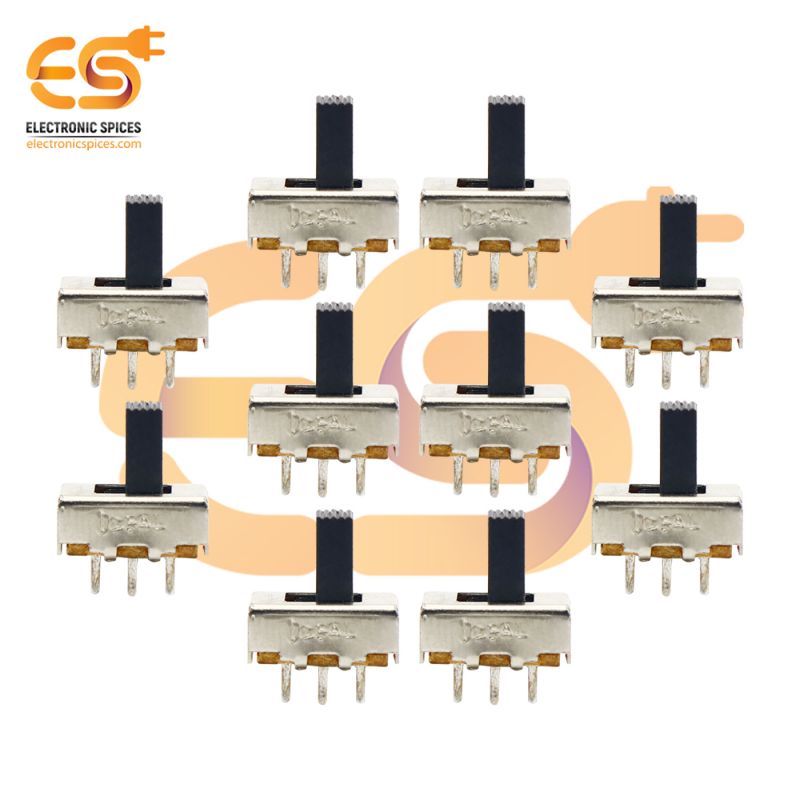 Buy SS12F44G7 0.3A 30V SPDT 3 pin slide switches pack of 20pcs