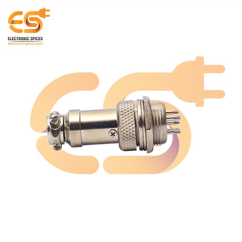 Buy GX16 6 pin 5A Male and Female aviation connector single pair