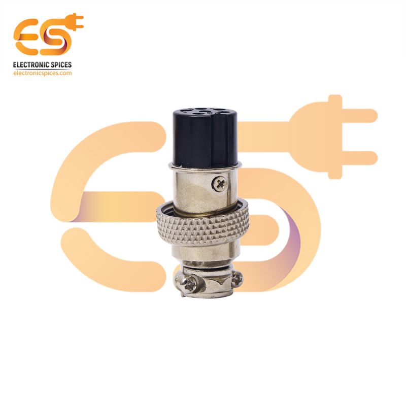 Buy GX16 6 pin 5A Male and Female aviation connector single pair