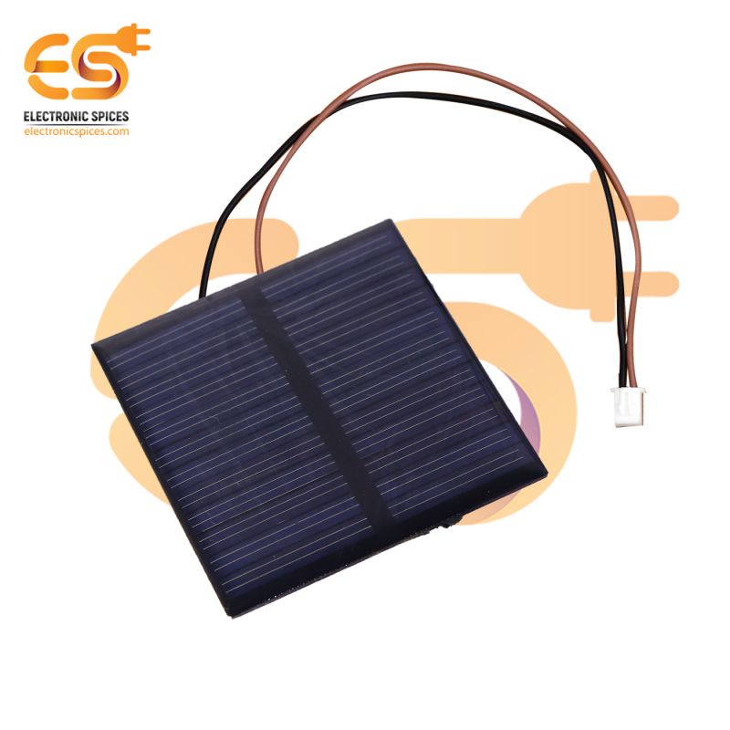 Buy Square shape mini solar panels with JST connectors