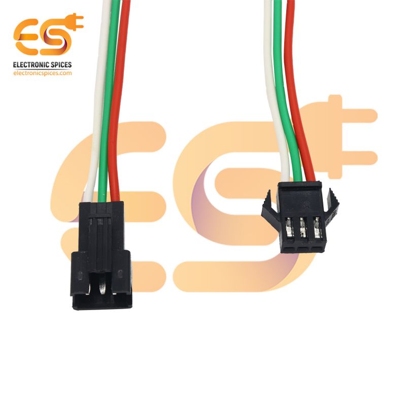 Buy 3 pin SM JST wire connector 2.5mm pitch male and female pairs 2517