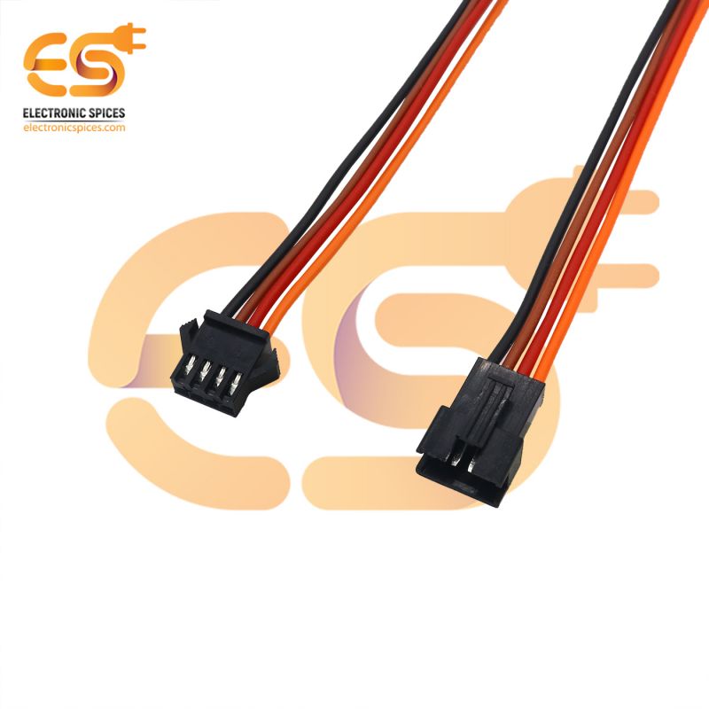 Buy 4 pin SM JST wire connector 2.5mm pitch male and female pairs 2517