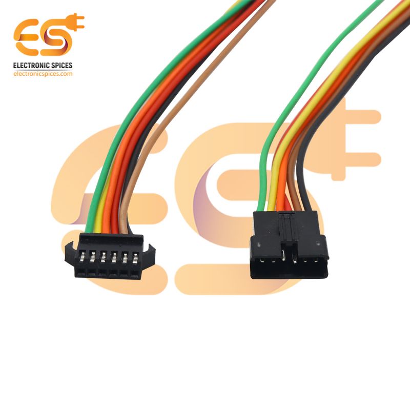 Buy 6 pin SM JST wire connector 2.5mm pitch male and female pairs 2517