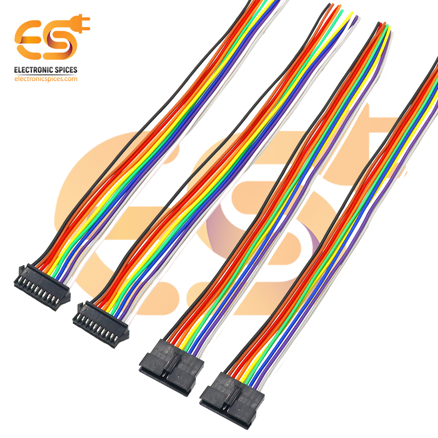 Buy 10 pin SM JST wire connector 2.5mm pitch male and female pair 2517