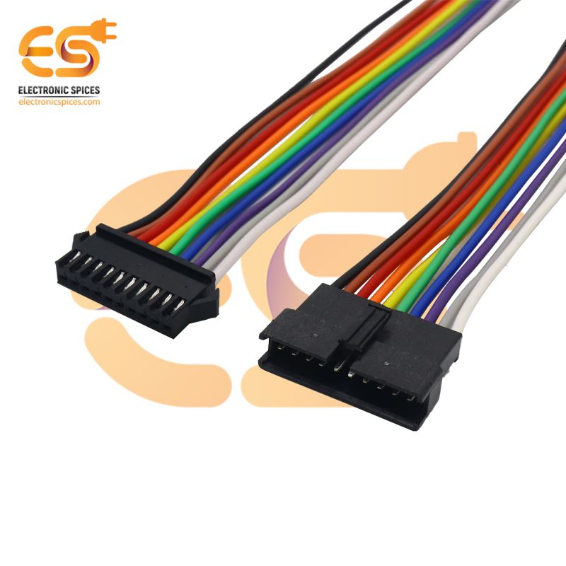 Buy 10 pin SM JST wire connector 2.5mm pitch male and female pairs 2517