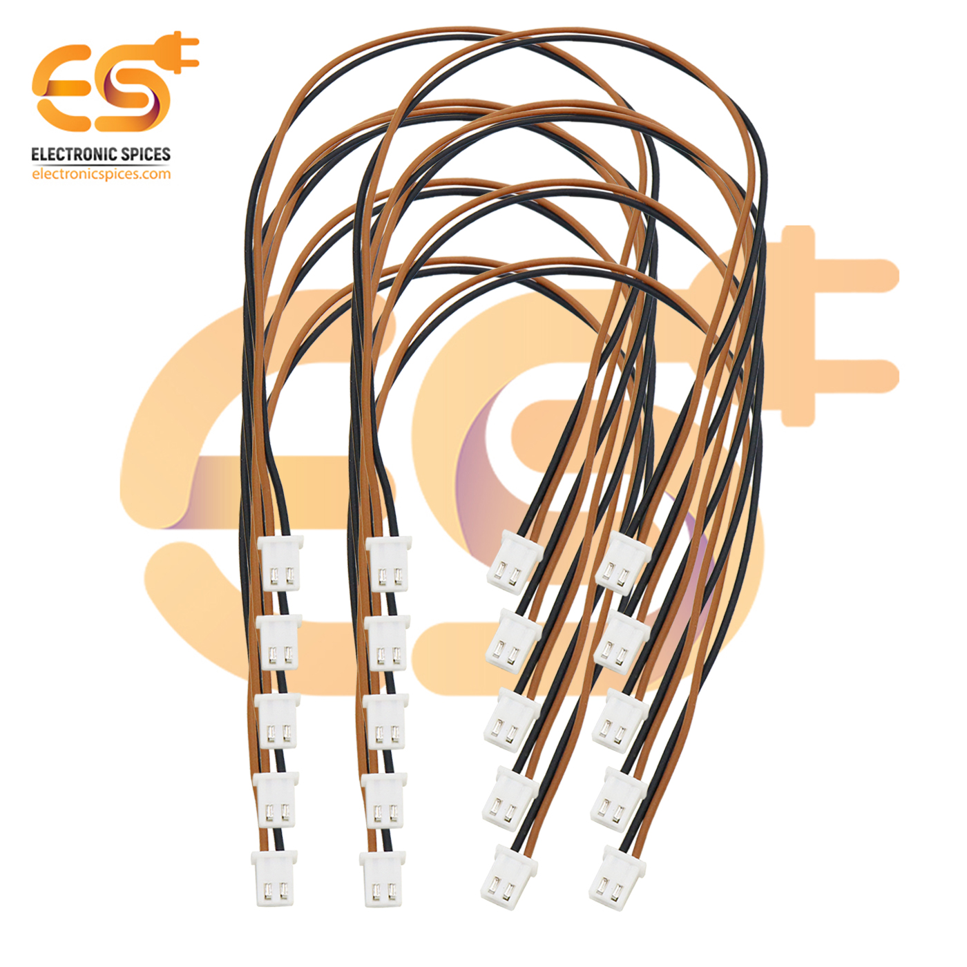 Buy Double end 2 pin XH JST female to female wire connectors or ...