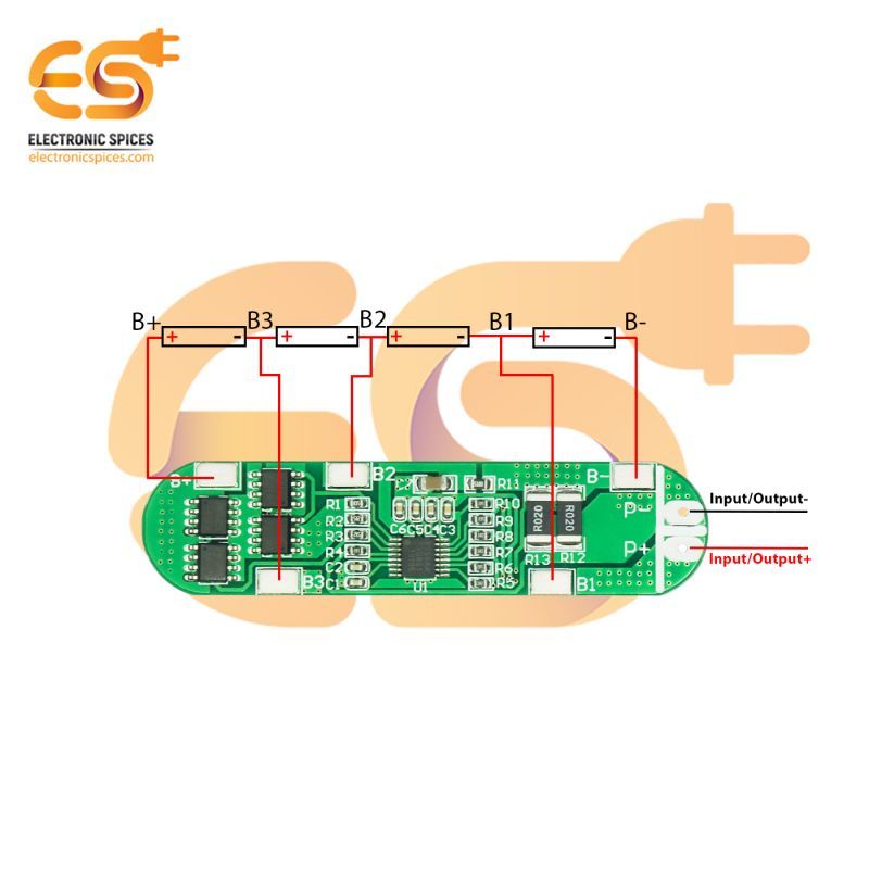 Buy 18650 Lithium battery protection and charger BMS module