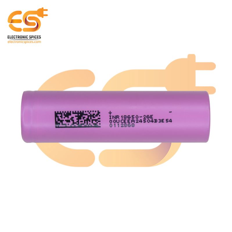 Buy 2600mAh 3.7V 18650 Li-ion lithium rechargeable cell battery