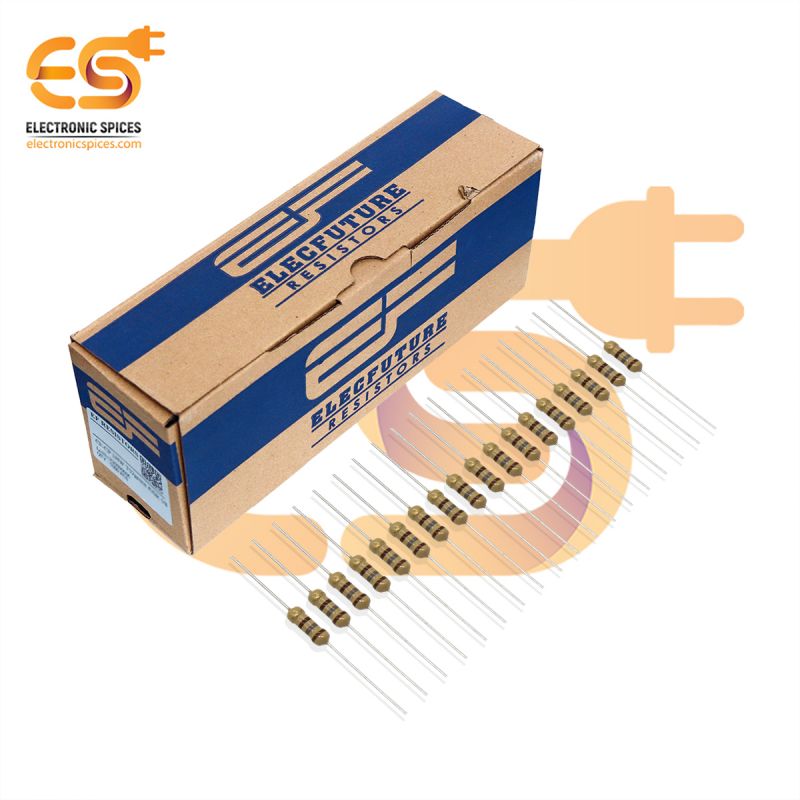 Buy 180 ohm ( Ω ) 1/2 watts carbon film resistors box of 2000pcs