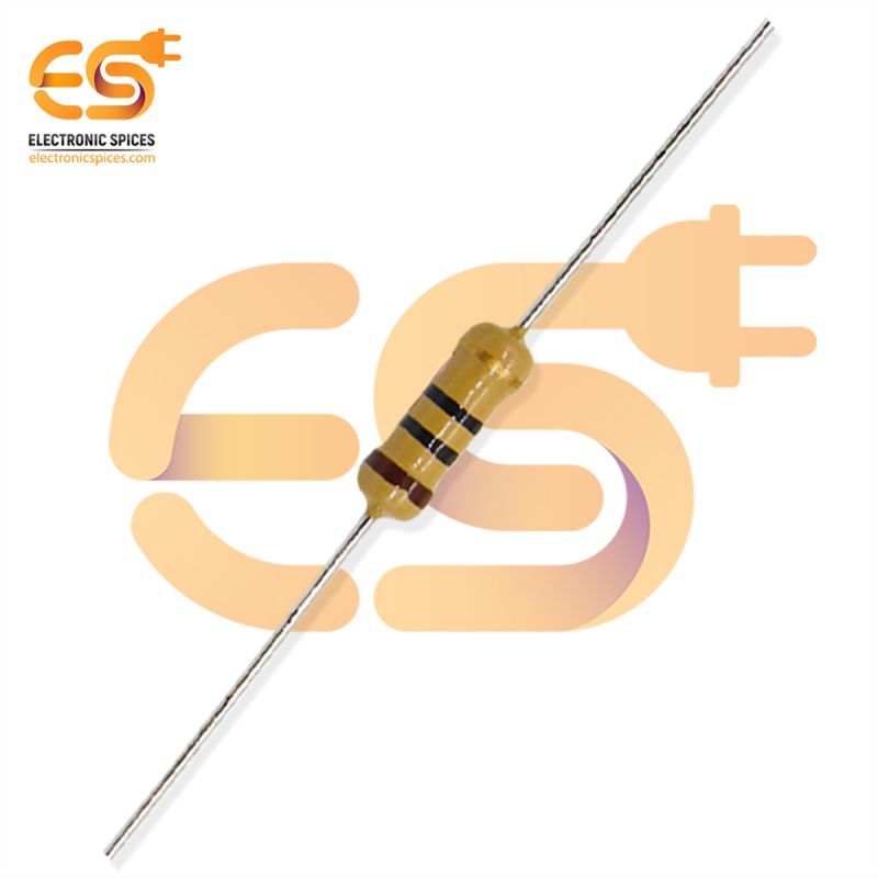 Buy 10 ohm ( Ω ) 1/2 watts carbon film resistors box of 2000pcs