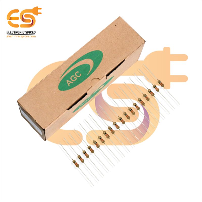 Buy 33 ohm ( Ω ) 1/4 watt carbon film resistors box of 5000pcs