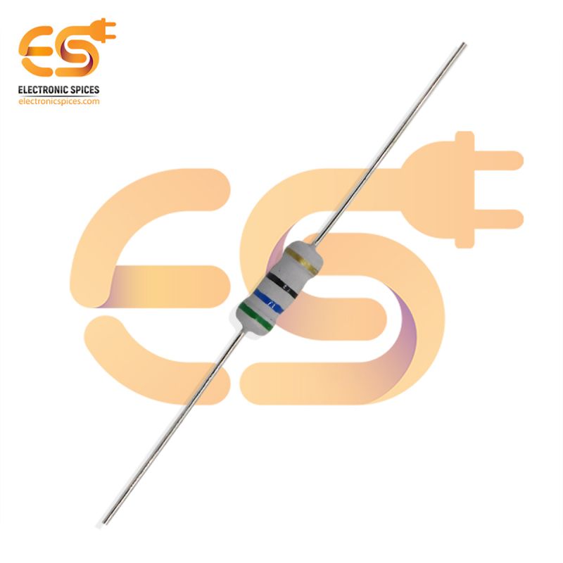 Buy 56 ohm ( Ω ) 1 watts carbon film resistors box of 1000pcs