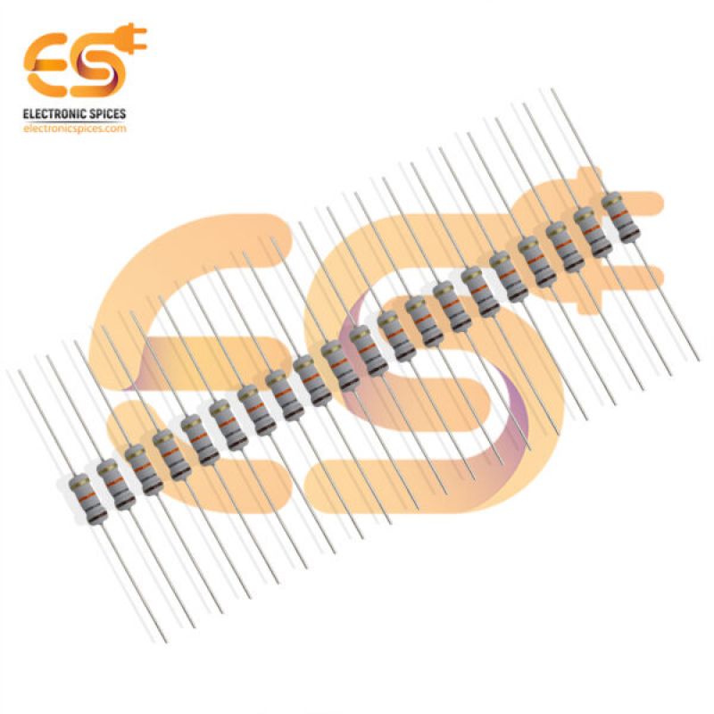 Buy 18K ohm ( Ω ) 1 watt carbon film resistors pack of 100pcs